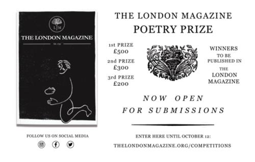 The London Magazine Poetry Prize 2020 :: National Association of ...