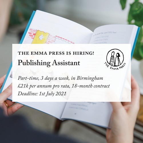 Publishing Assistant, The Emma Press :: National Association of Writers ...